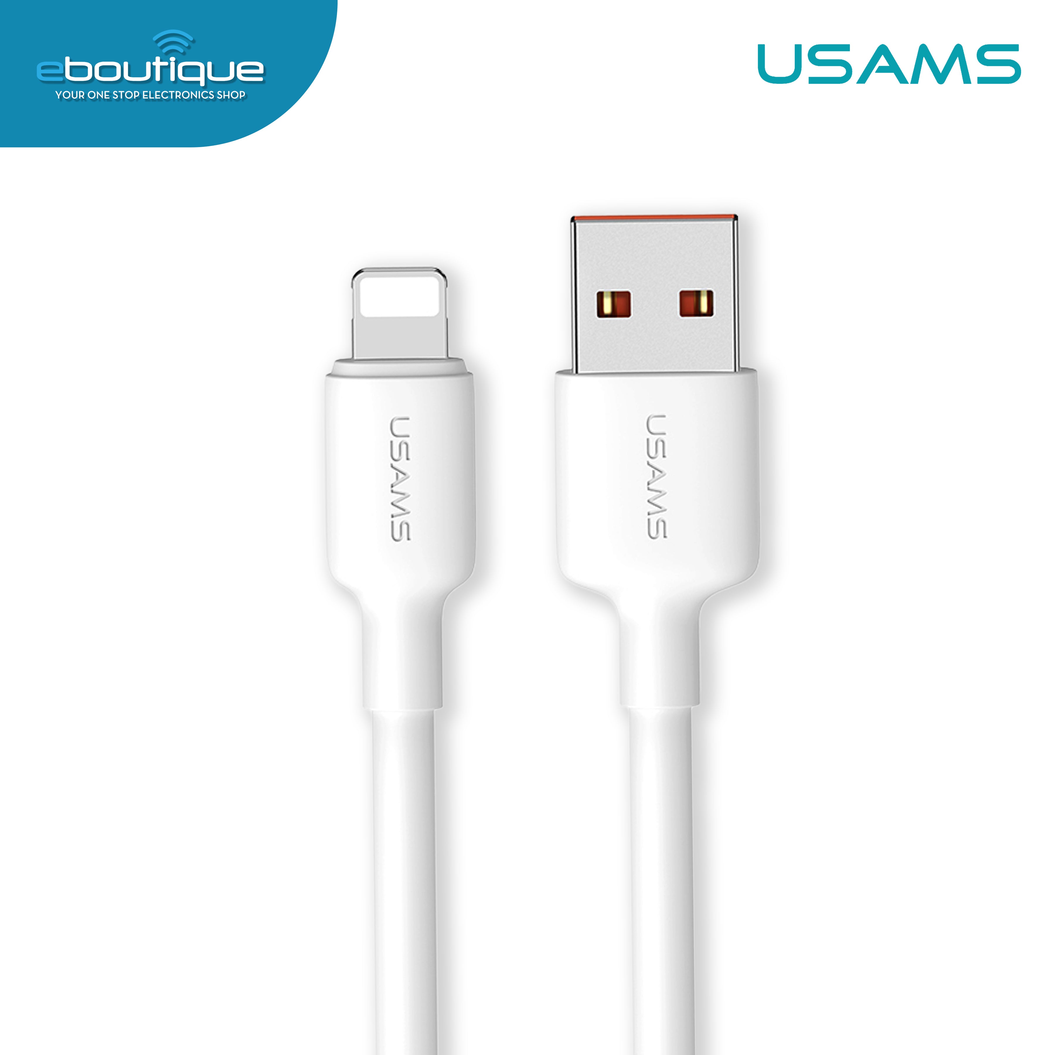 USAMS US-SJ604 LIGHTNING DATA CABLE – Electronics Boutique Online