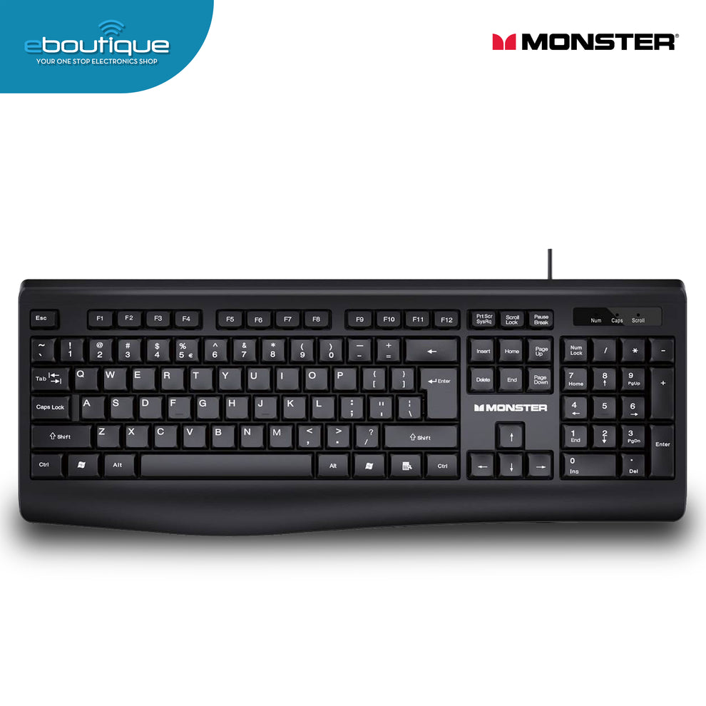 Monster Airmars KM1 Keyboard (SEAKM1KB) – Electronics Boutique Online