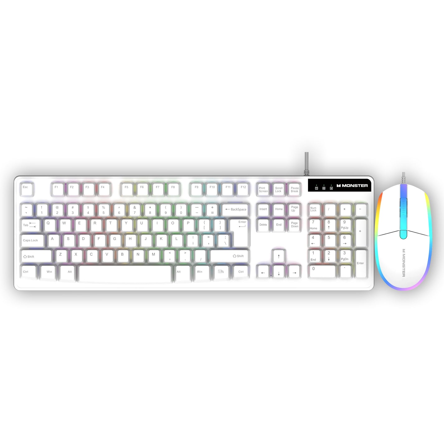 Monster Airmars KM1 Pro Keyboard and Mouse Combo – Electronics Boutique ...