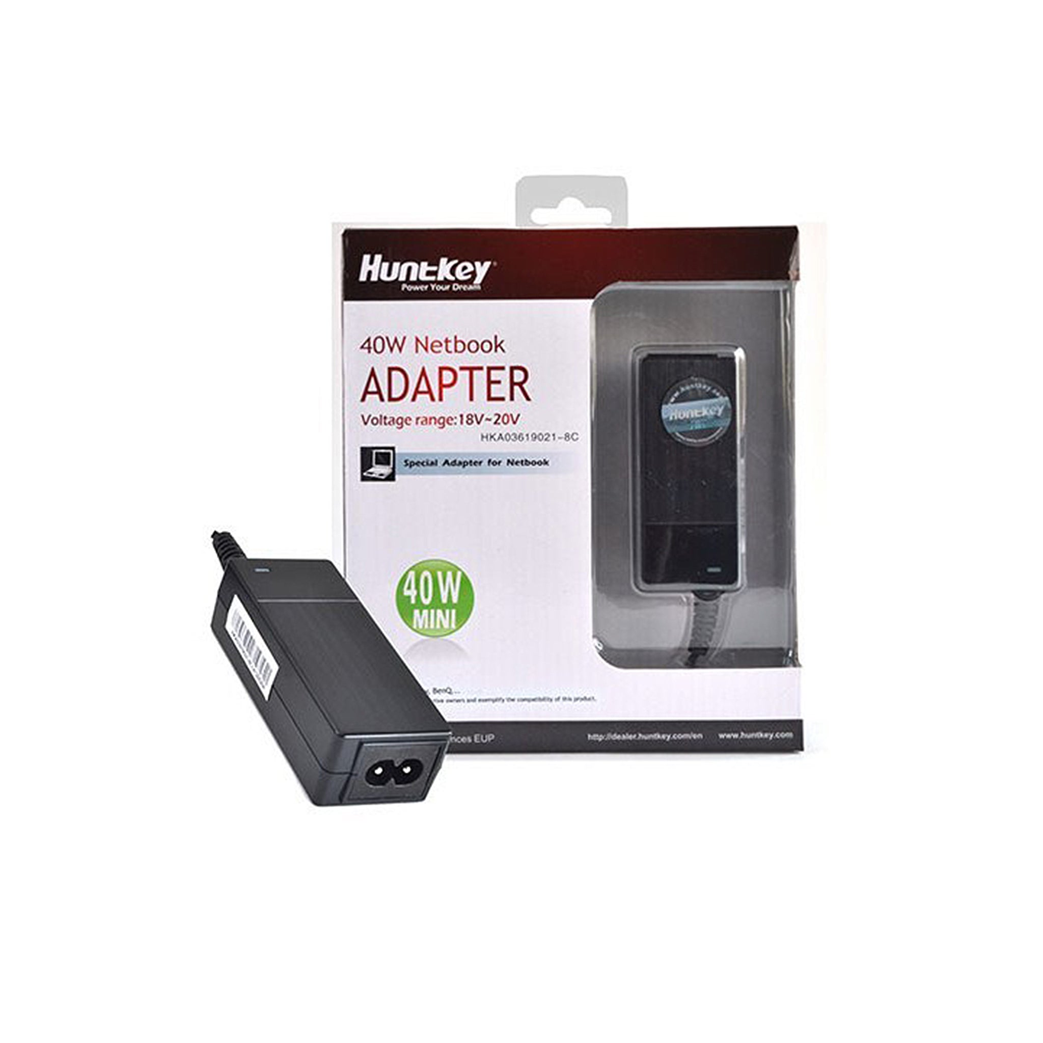 HUNTKEY 40W MINI UNIVERSAL NOTEBOOK ADAPTER – Electronics Boutique Online