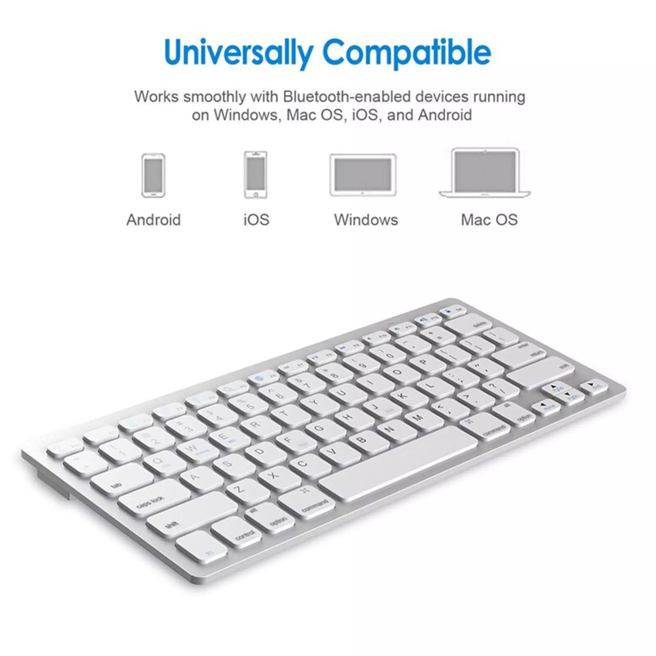 BK6001 WIRELESS BLUETOOTH KEYBOARD – Electronics Boutique Online